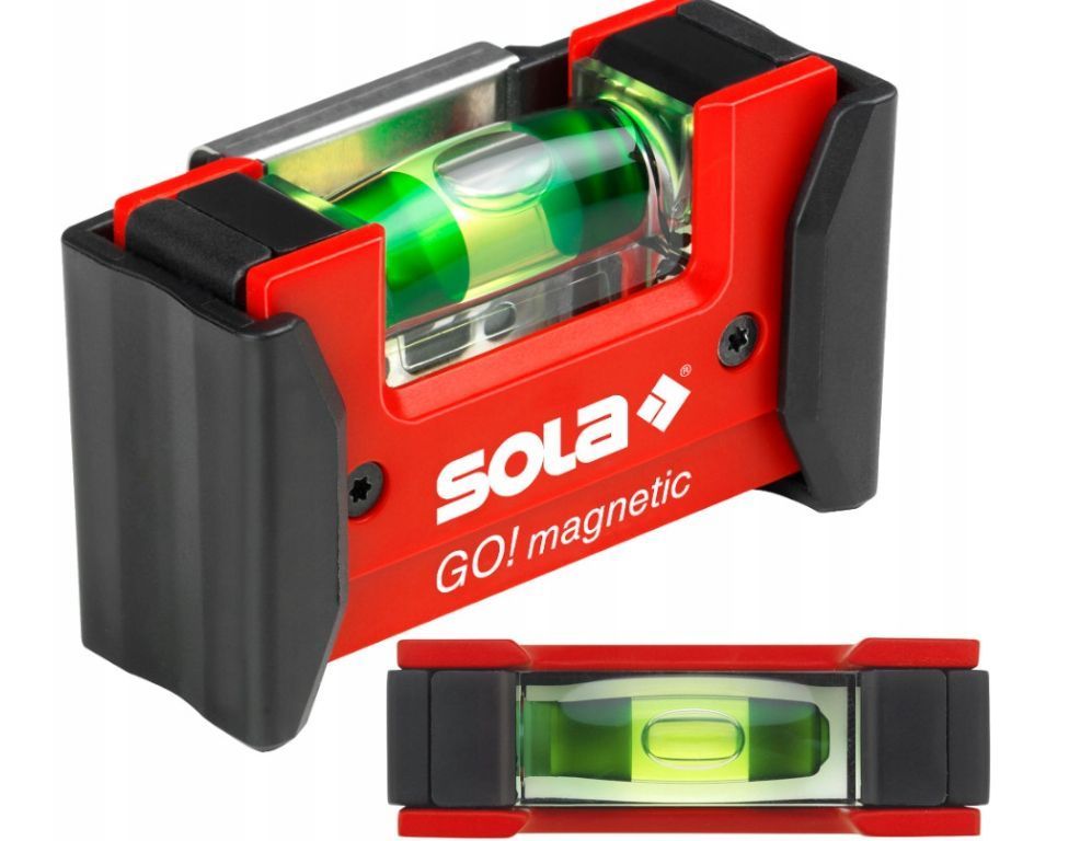 Купить Магнитный уровень SOLA GO с зажимом для ремня 8101696578 в ...